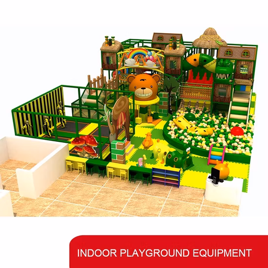 GS TUV City Park Combined Slide Kids Games Plastic Toy Indoor Amusement ...